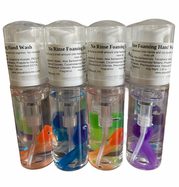 HAND SOAP - NO RINSE FOAMING HAND WASH - PSquare Scents LLC